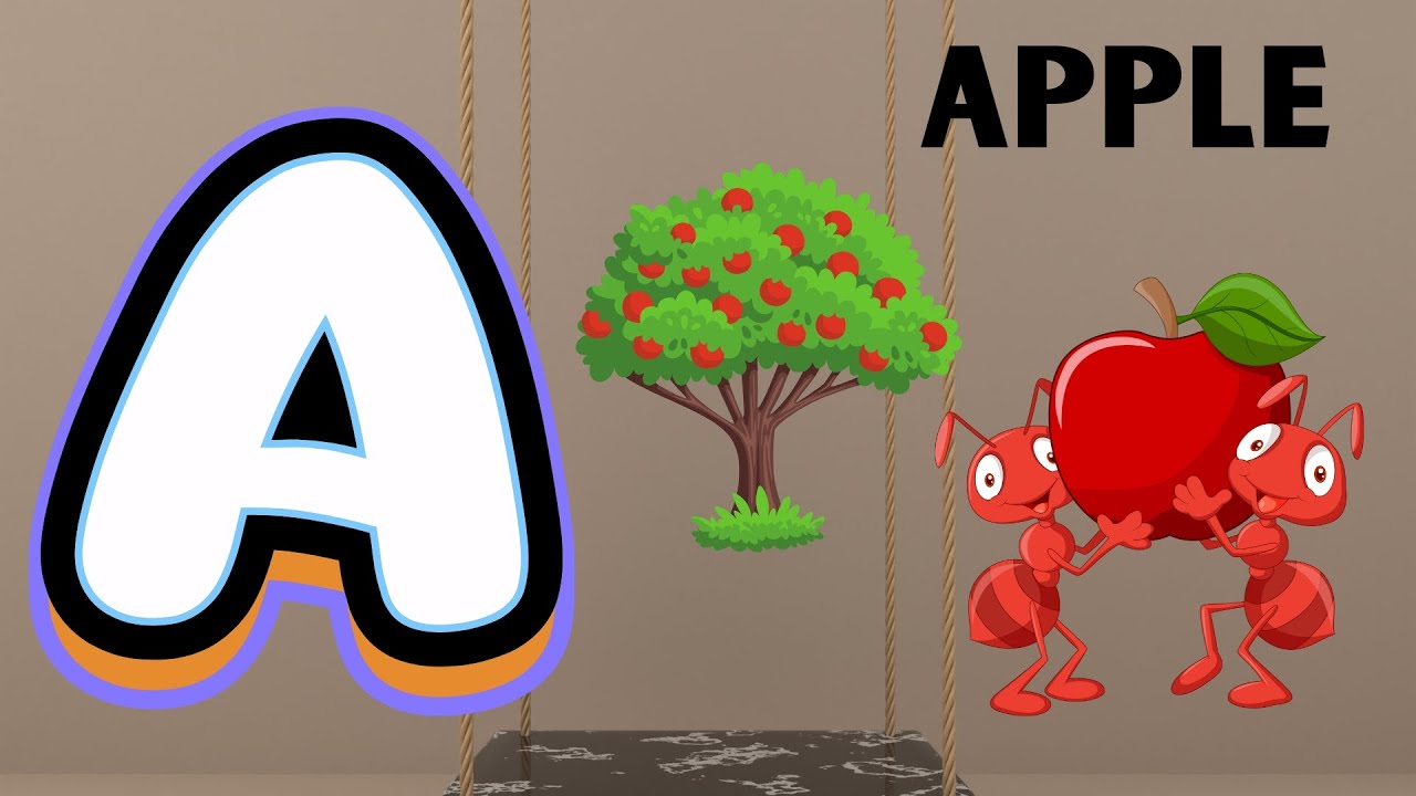 English alphabet |Learn Alphabet A to Z | ABC Preschool Book Learning A ...