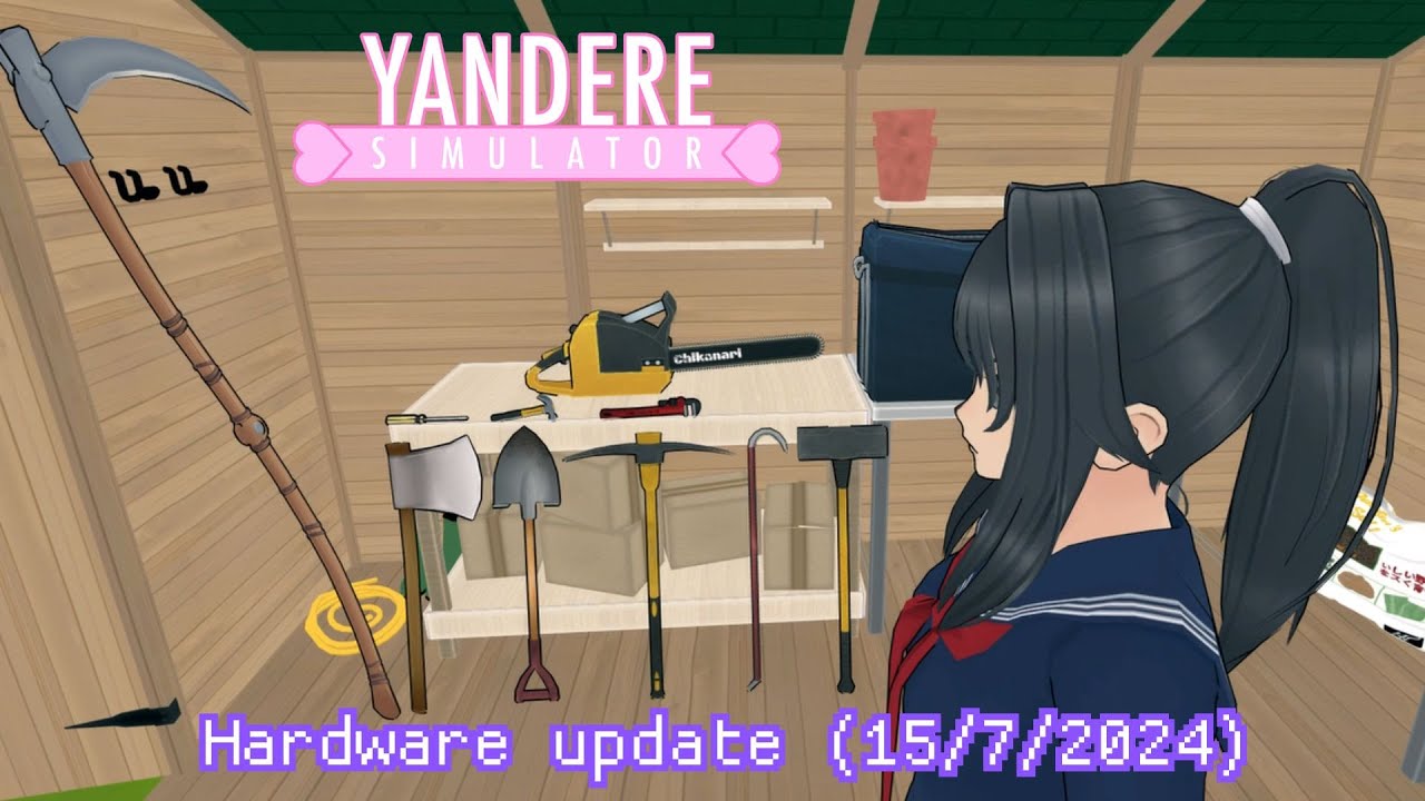 Ayano can now buy different weapons from the hardware store! (hardware ...