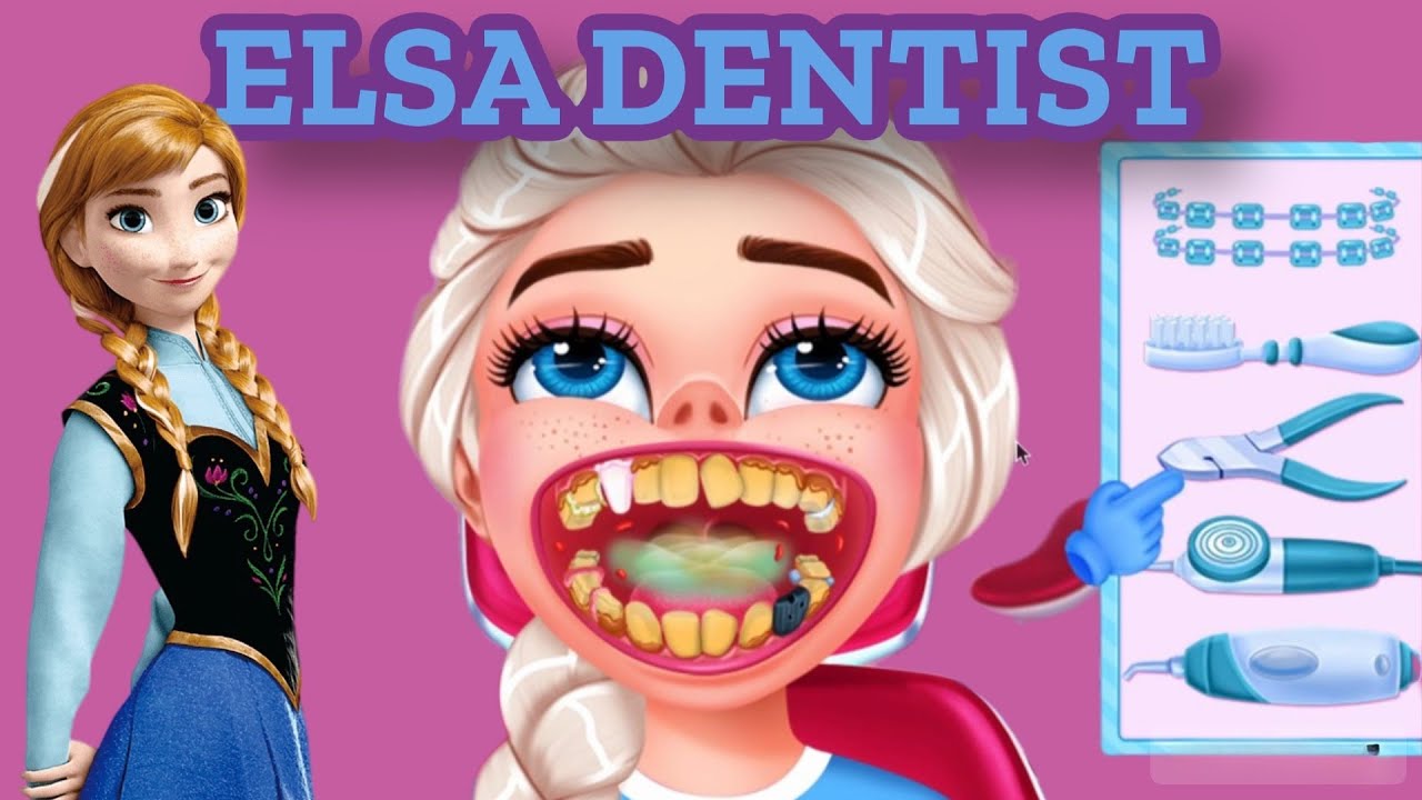 Elsa and Anna at the Dentist: An Icy Adventure in the World of ...