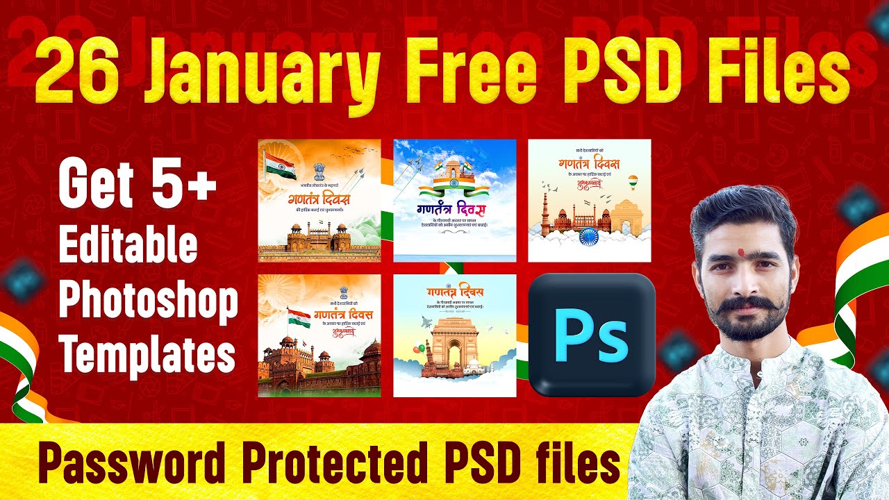 26 January: 5+ Photoshop PSD Files Free Download | Republic Day Special ...