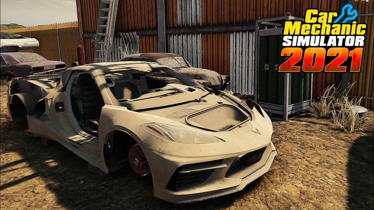 Chevrolet Corvette C8 Stingray Restoration - Car Mechanic Simulator ...