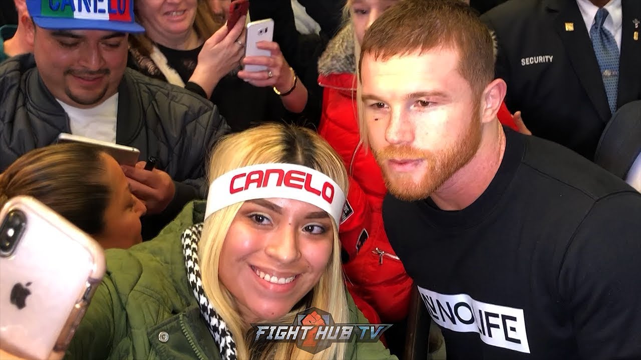 CANELO SAYS HES READY FOR 168LBS DEBUT AS FANS IN NEW YORK SHOW HIM MAD ...