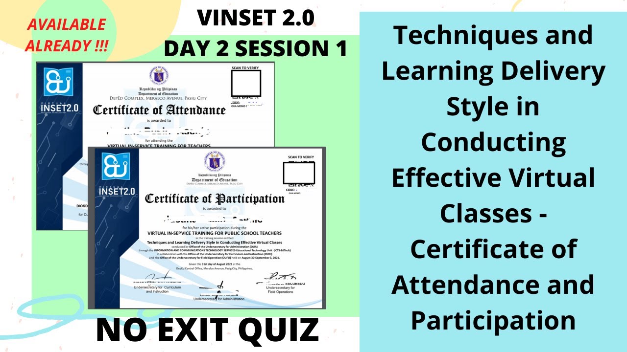 Techniques and Learning Delivery Style in Conducting Effective Virtual ...