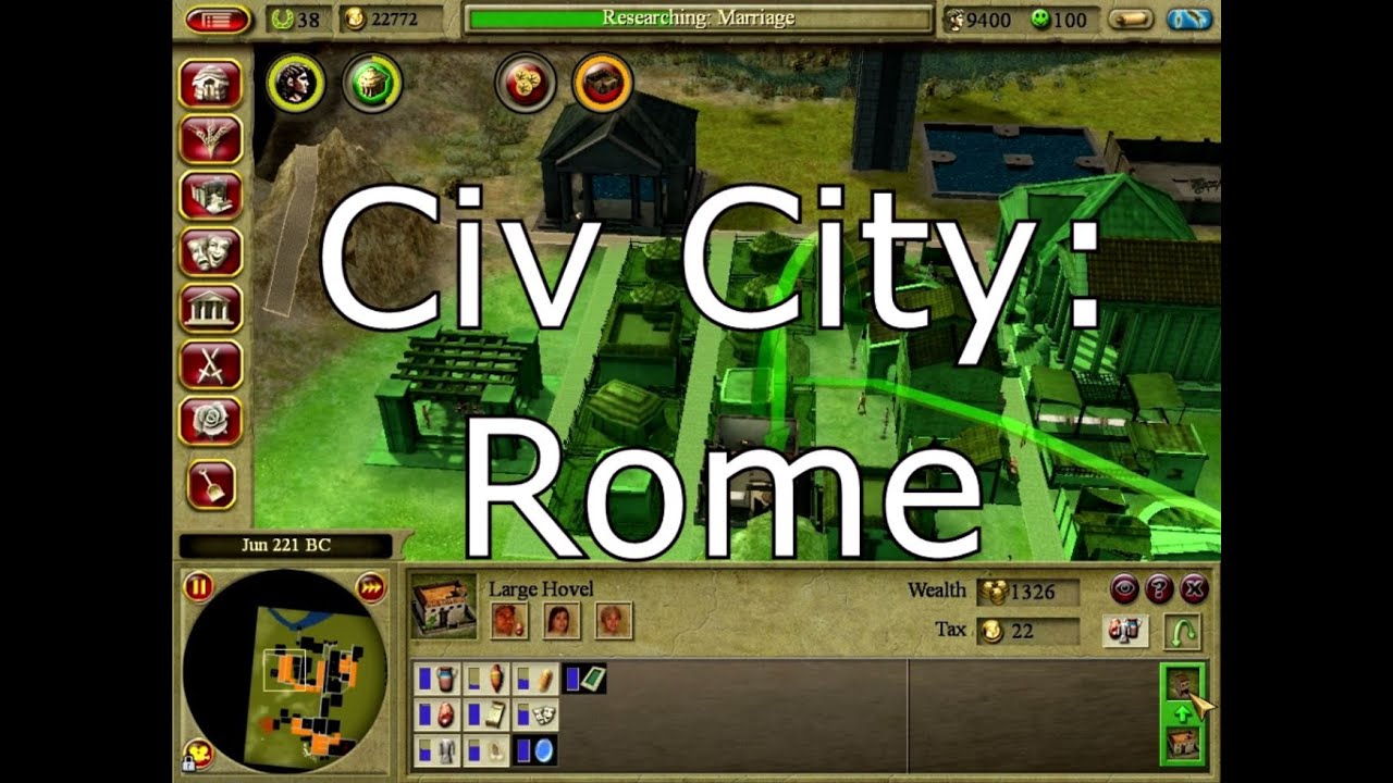 Civ City Rome: Part 7 - YouTube