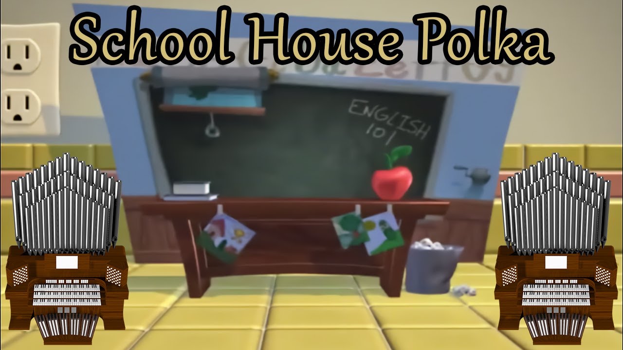 School House Polka (VeggieTales) Organ Cover - YouTube