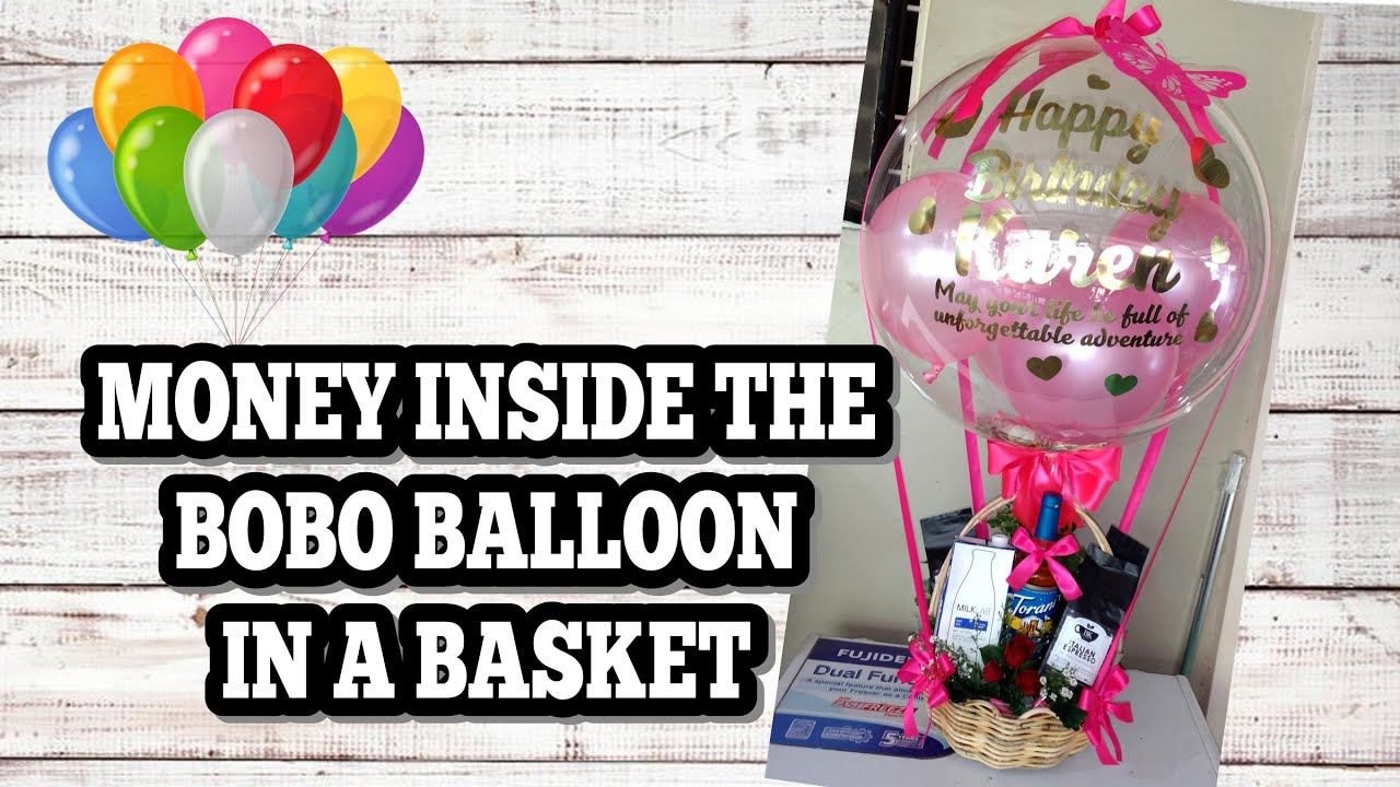 Studio Vlog 71: HOW TO MAKE BOBO BALLOON IN A BASKET | Vanessa Canobas ...
