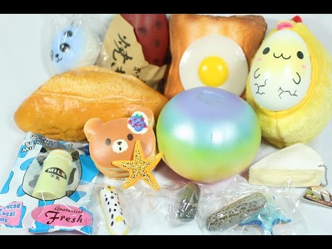Egg Toast and Easter Chicken! - Squishy Package #17 Squishyshop.com and ...