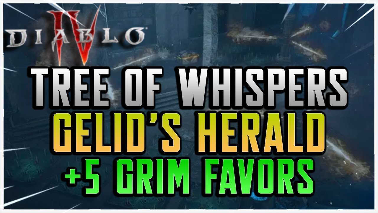 Diablo 4 Season 3 TREE OF WHISPER EVENTS Tons of Loot! - YouTube