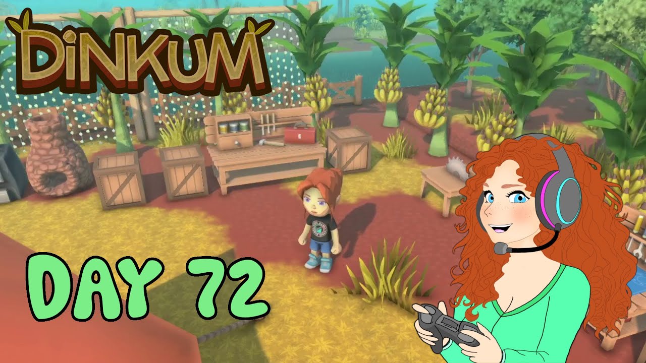 Dinkum Let's Play - Day 72 - Planting More Crops, Building a Bridge ...