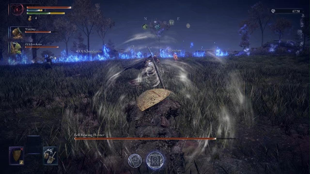 ELDEN RING NIGHTREIGN - Lynrowen vs Bell Bearing Hunter - YouTube