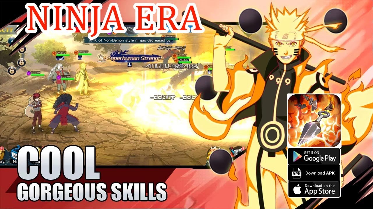 Ninja Era Gameplay - Naruto RPG Android Game - YouTube