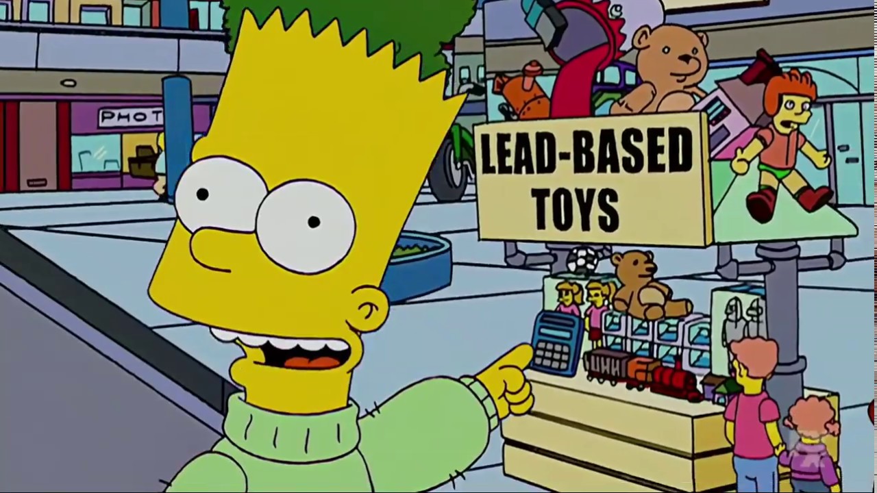 The Simpsons - Places At The Mall - YouTube