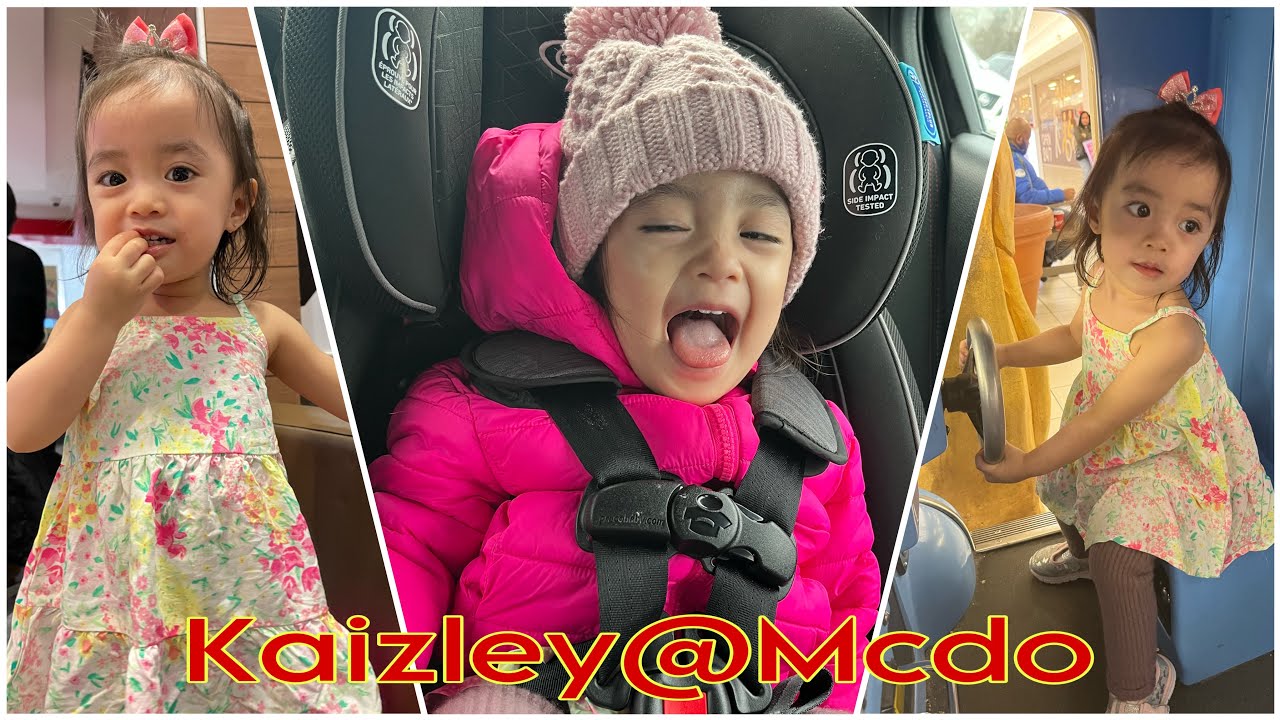 Kaizley at Mcdo, Mrunong n magsabi ng kakainin nya🤣 - YouTube