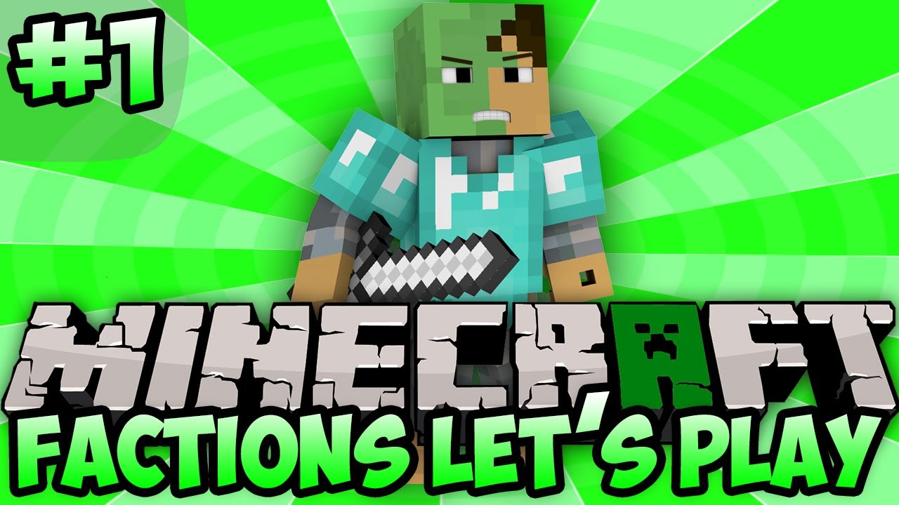 Minecraft Factions Let's Play Episode 1 - DERPING! (HD) - YouTube