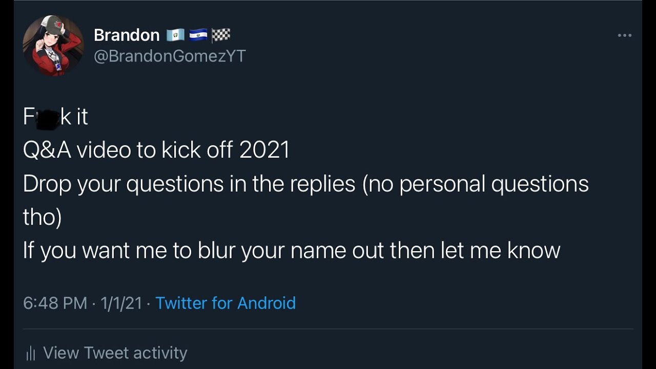 Answering Your Twitter Questions - YouTube