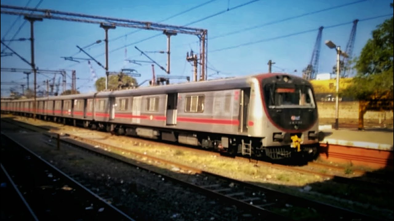 First Capture of The Brand New BEML Made Local Train in Chennai ...