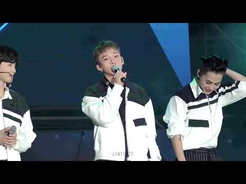 170915 LOTTE FAMILY CONCERT EXO 멘트 (CHEN)