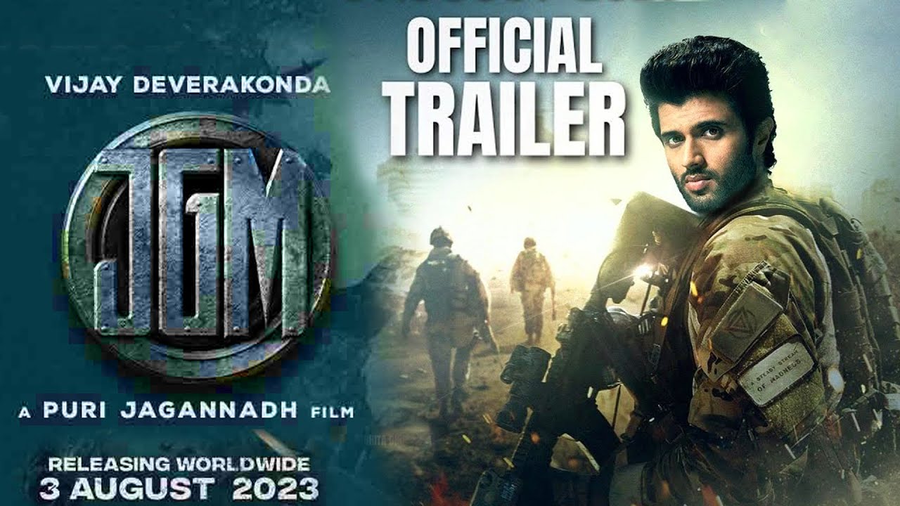 JGM Official Trailer | Vijay Deverakonda, Pooja Hegde, Jahnvi, Puri ...