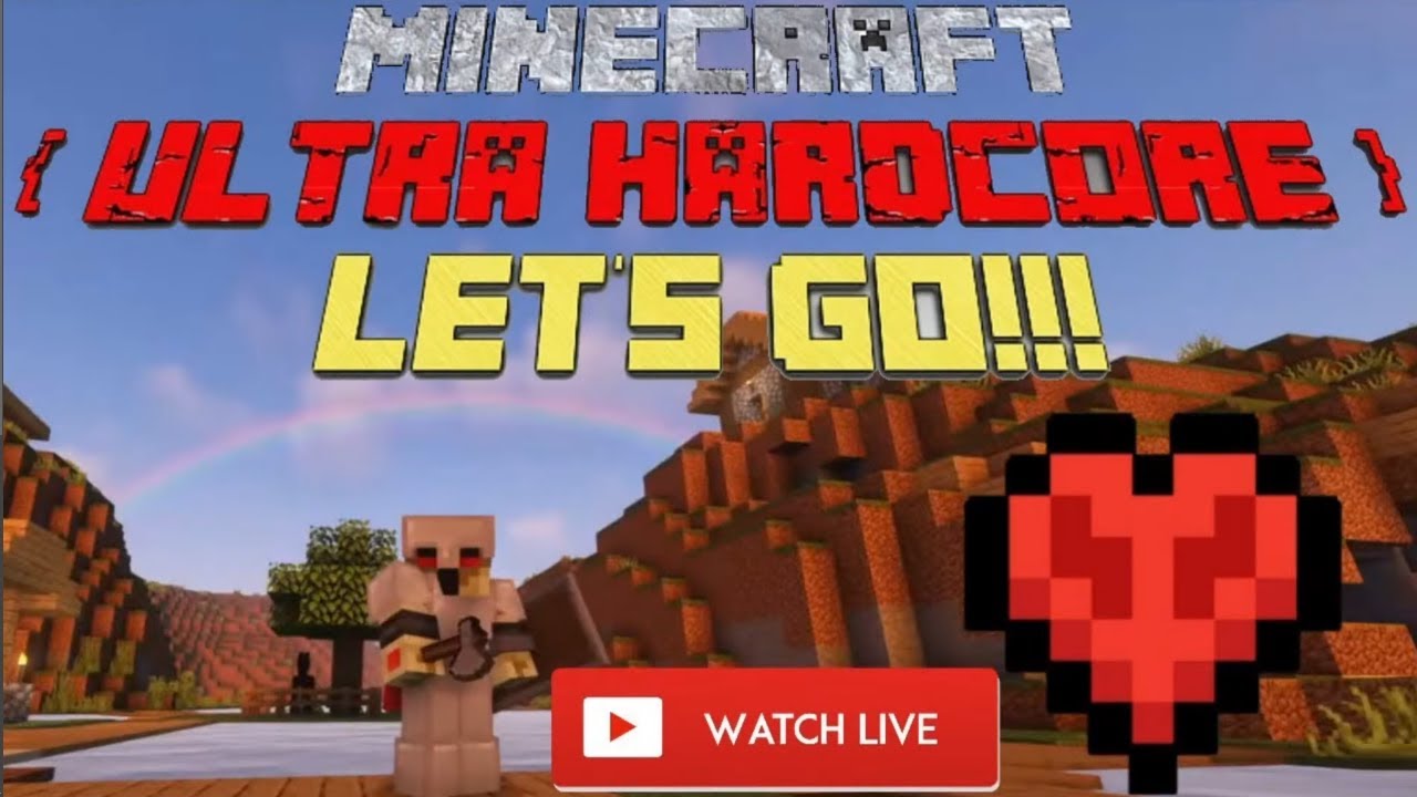 🔴 Auto Villager Farm - Let's GO! | Ultra Hardcore Minecraft | Let's ...