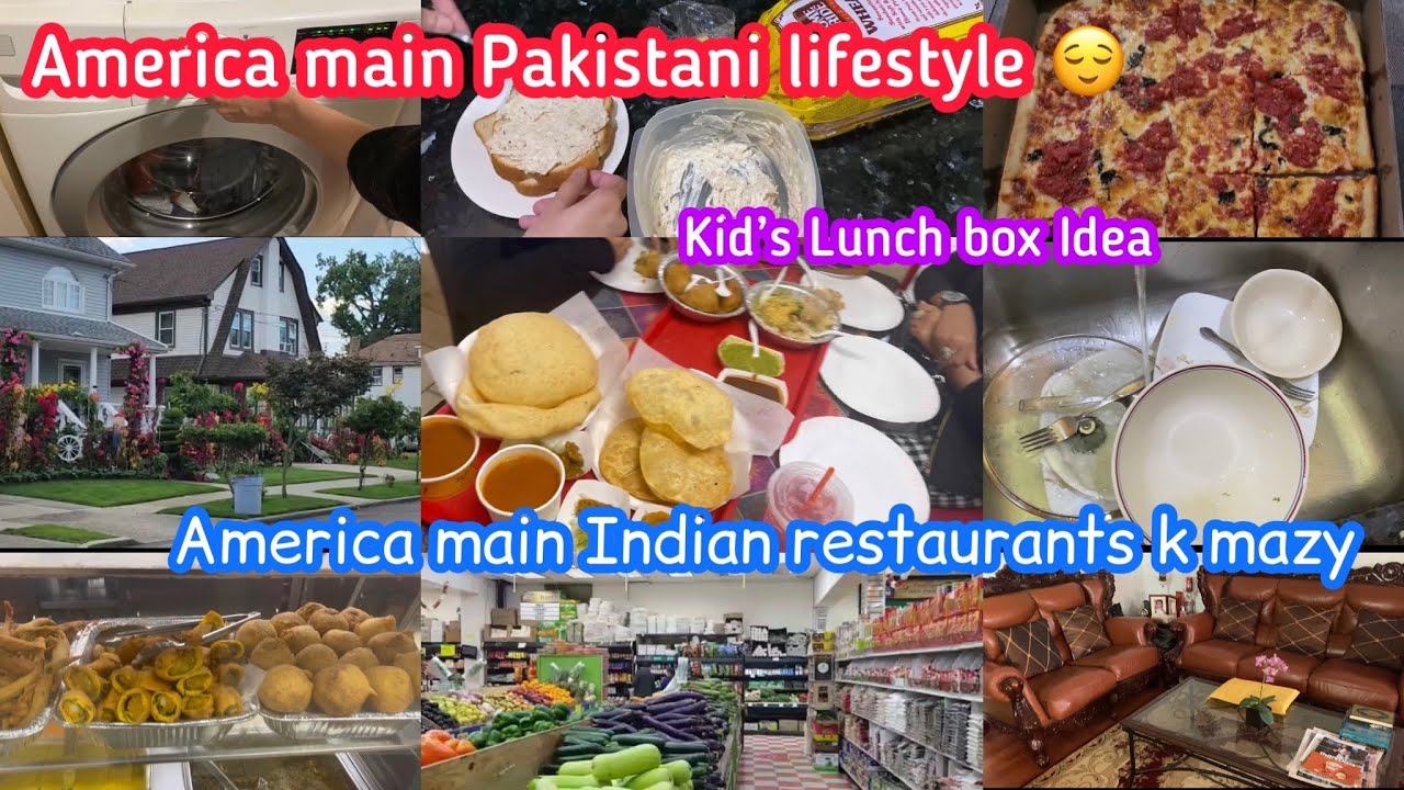 Kid’s Lunch box Idea | America Main Pakistani lifestyle || Indian ...