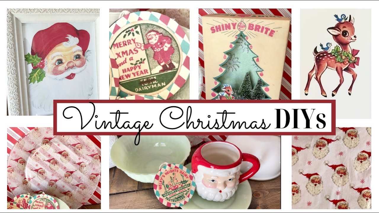 You Won’t Believe These Easy DIY Vintage Christmas Decorations! - YouTube