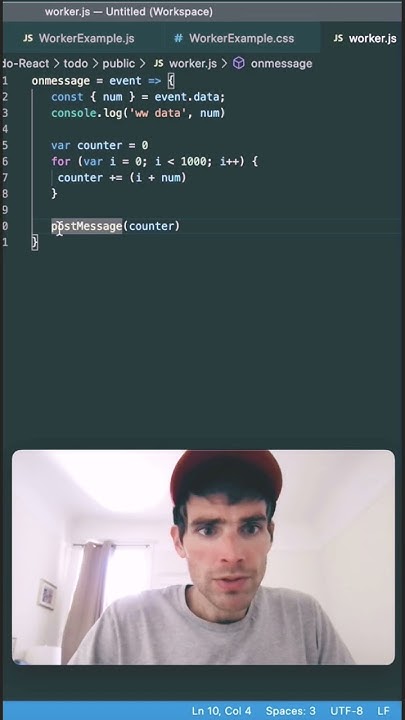 Javascript Worker Webdevelopment Javascript Coding Programming Software Code Short 8668