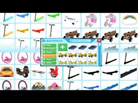 76 Cars in Adopt me - YouTube