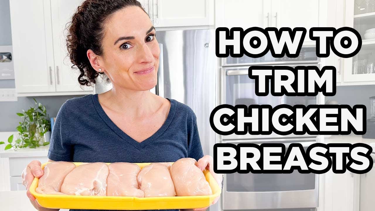 How to Clean & Trim Chicken Breasts Like a PRO! | Beginner Friendly ...