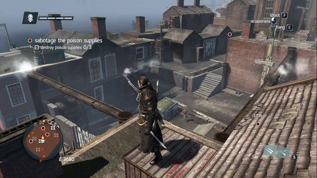 Assassin's Creed Rogue Gameplay Mission 12 - YouTube