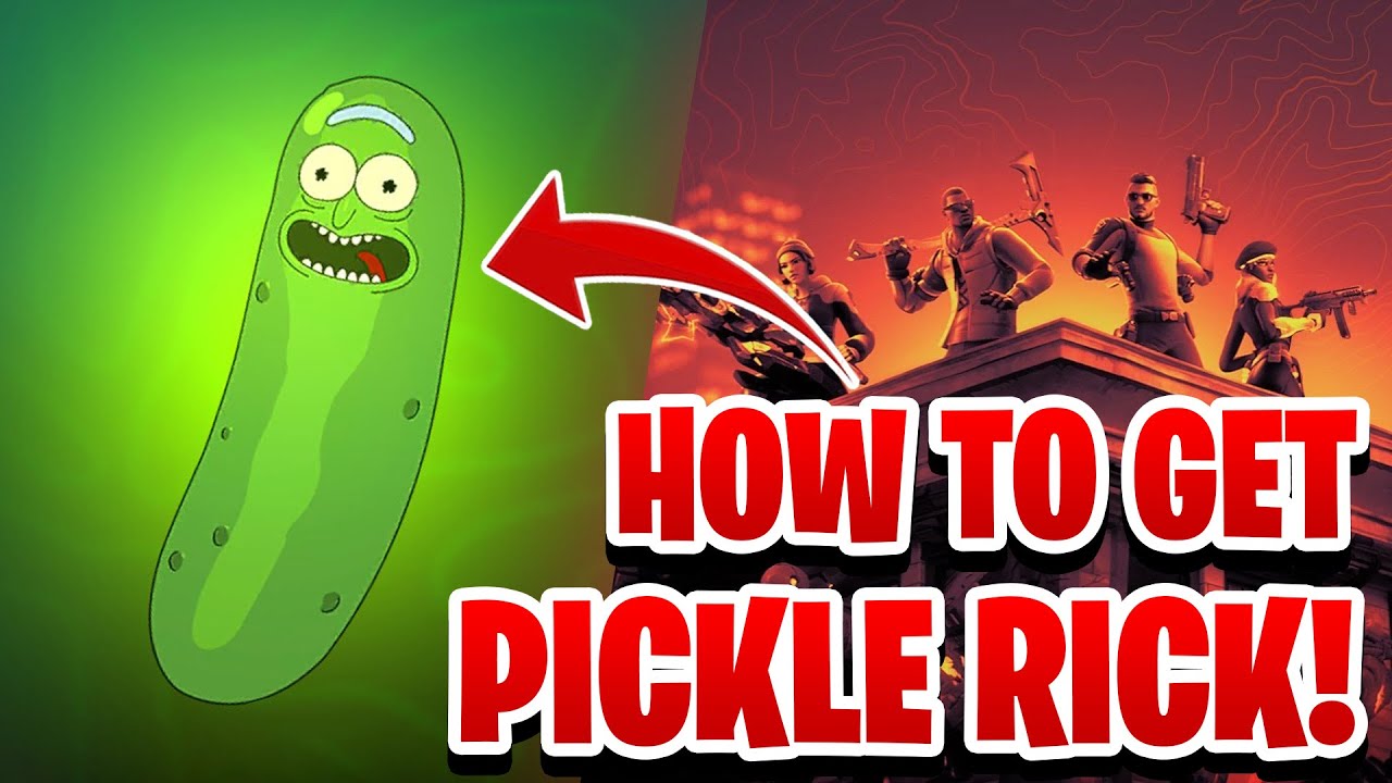 HOW TO GET PICKLE RICK IN FORTNITE!!! - YouTube