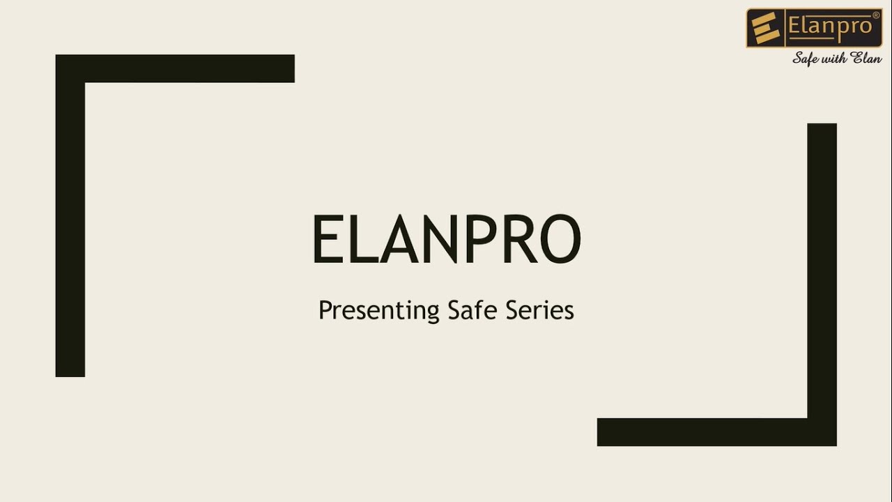 Elanpro Safe Series - YouTube