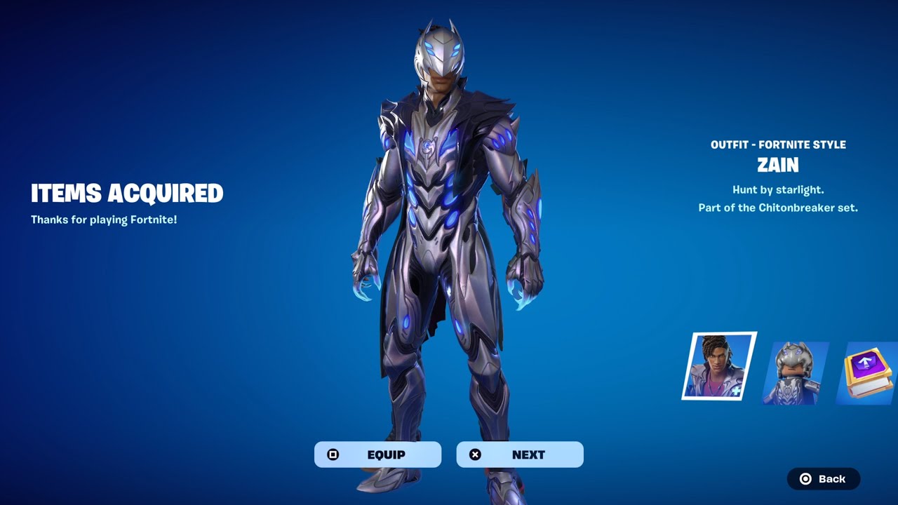 HOW TO GET ZAIN CHITIN ARMOR SKIN IN FORTNITE! - YouTube