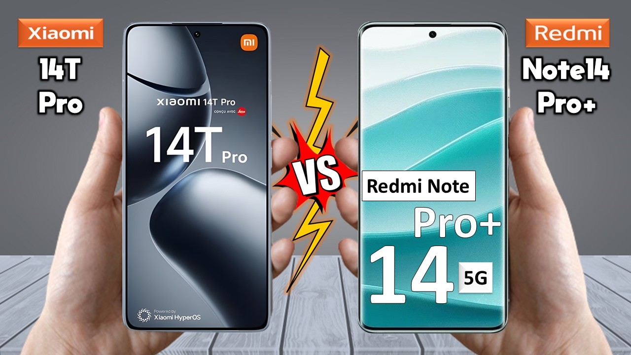 Xiaomi 14T Pro Vs Redmi Note 14 Pro Plus - Full Comparison 🔥 Which is ...