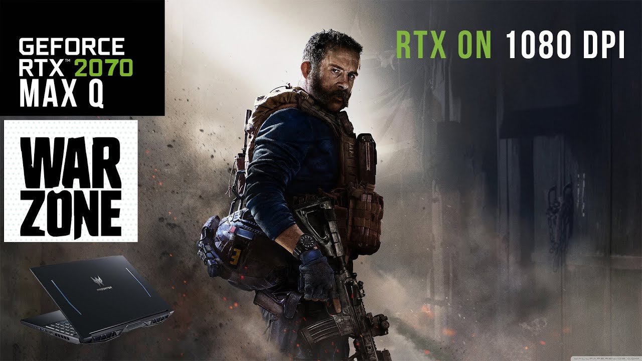 RTX 2070 MAXQ | Call of Duty: Warzone | Acer Helios 300 Core | 1080p ...