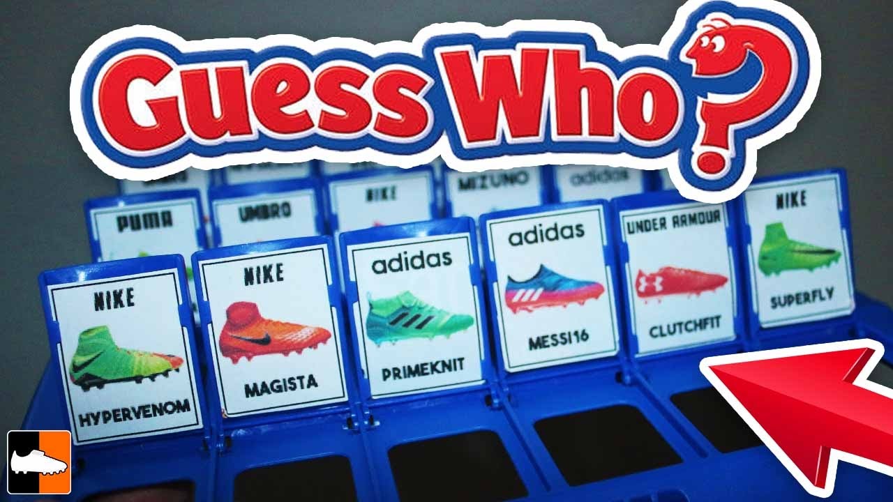 Guess Who? Football Boots Edition! Name the Cleats Challenge - YouTube