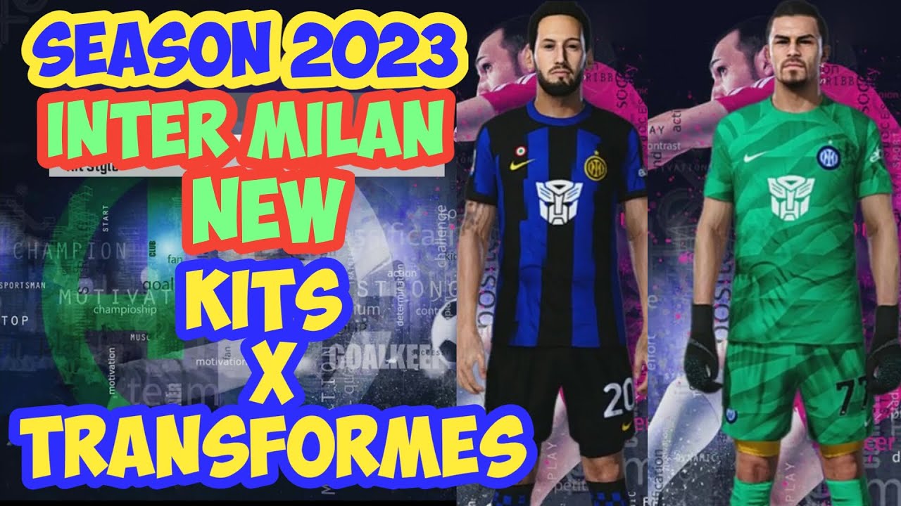 PES 2021 Kits Inter X Transformers Update Season 2023 - YouTube