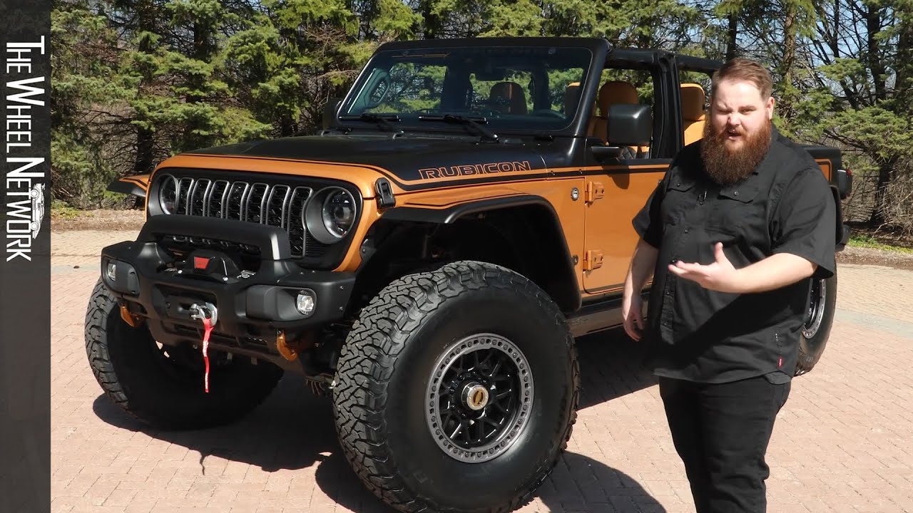Jeep Moab Concepts Walkaround: Gladiator Low Down, Rubicon High Top ...
