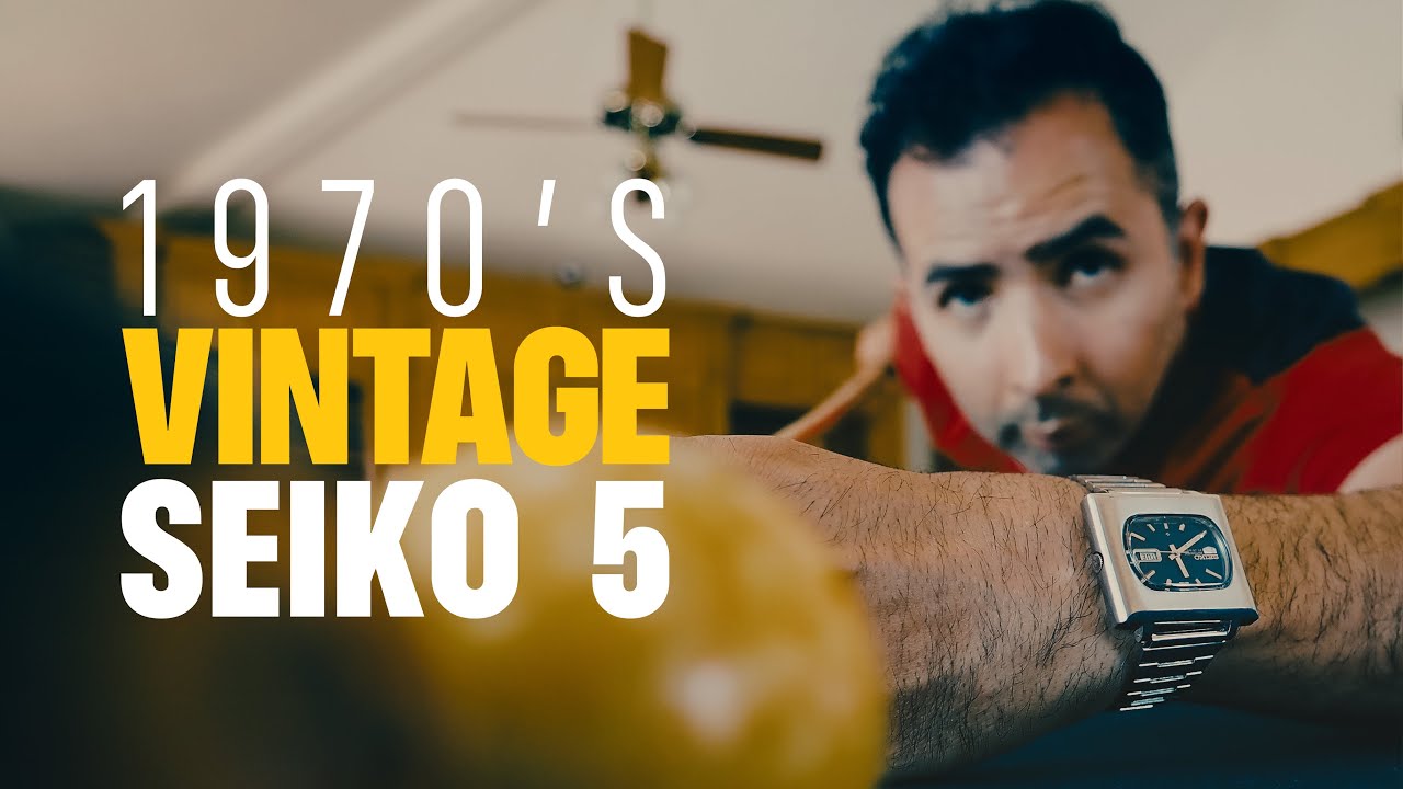 1970's Vintage Seiko 5 TV Case 6119, the watch that changed my ...
