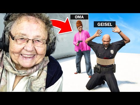 MEINE OMA spielt das ERSTE MAL GTA 5 RP 😂