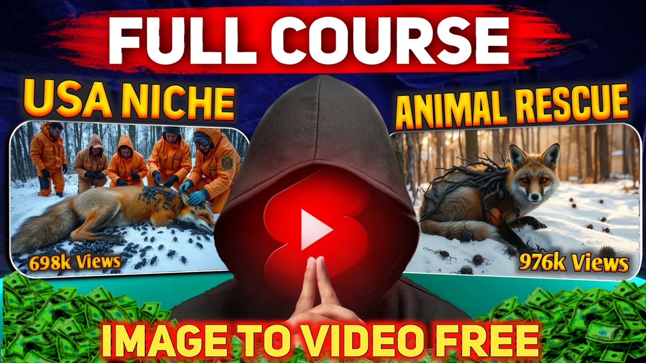 How This USA Faceless Ai Channel made $356k | Create Animal Rescue ...