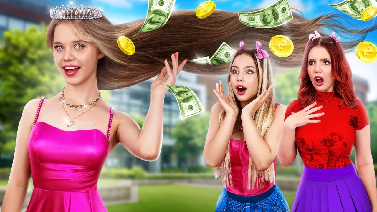 Nobody Knows My Secret! Makeover From Nerd to Super Model - YouTube