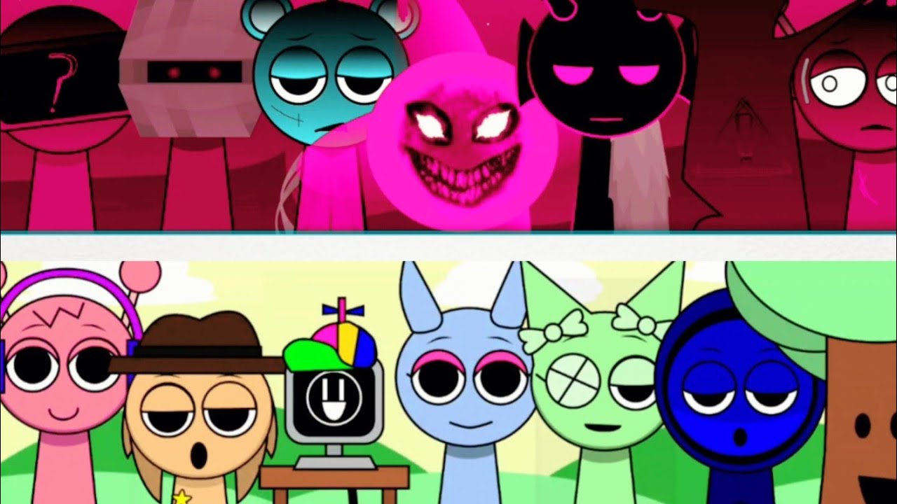 Sprunki Phase 8234 FAKE vs Sprunki Phase 5 ORIGINAL in Incredibox ...