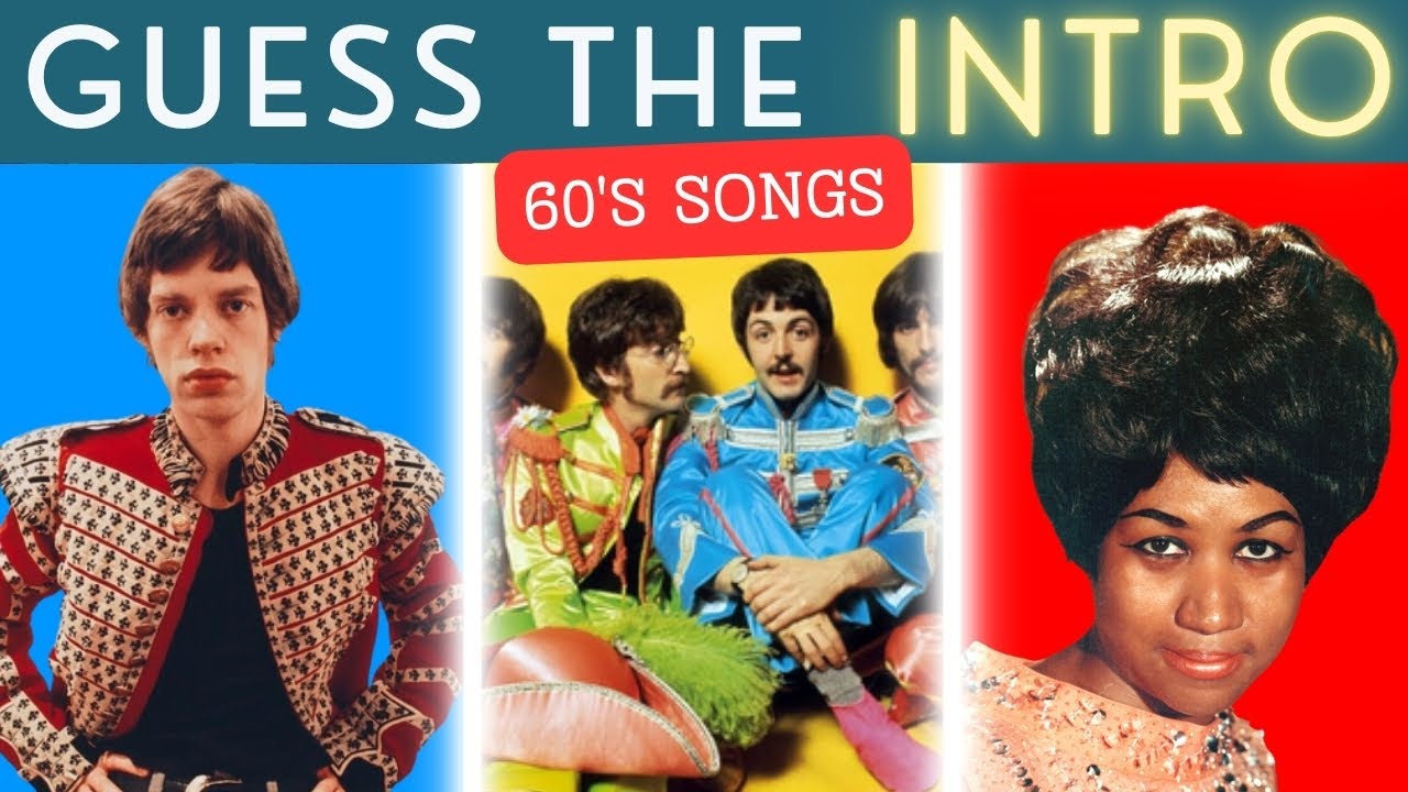 Guess the INTRO - Name 1960's Songs by the ICONIC INTRO 🎸 | 1960-1969s ...