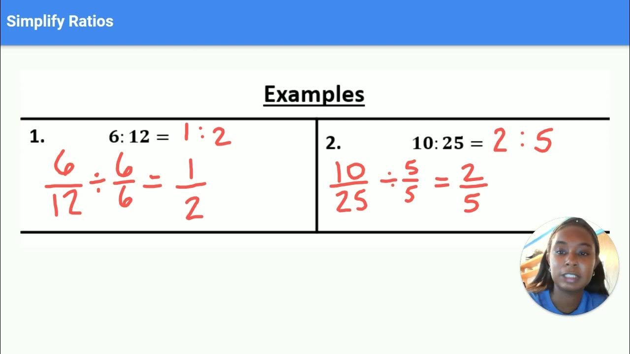 G8 - Mod 5: Lesson 2 | Simplify Ratios & Equivalent Ratios - YouTube