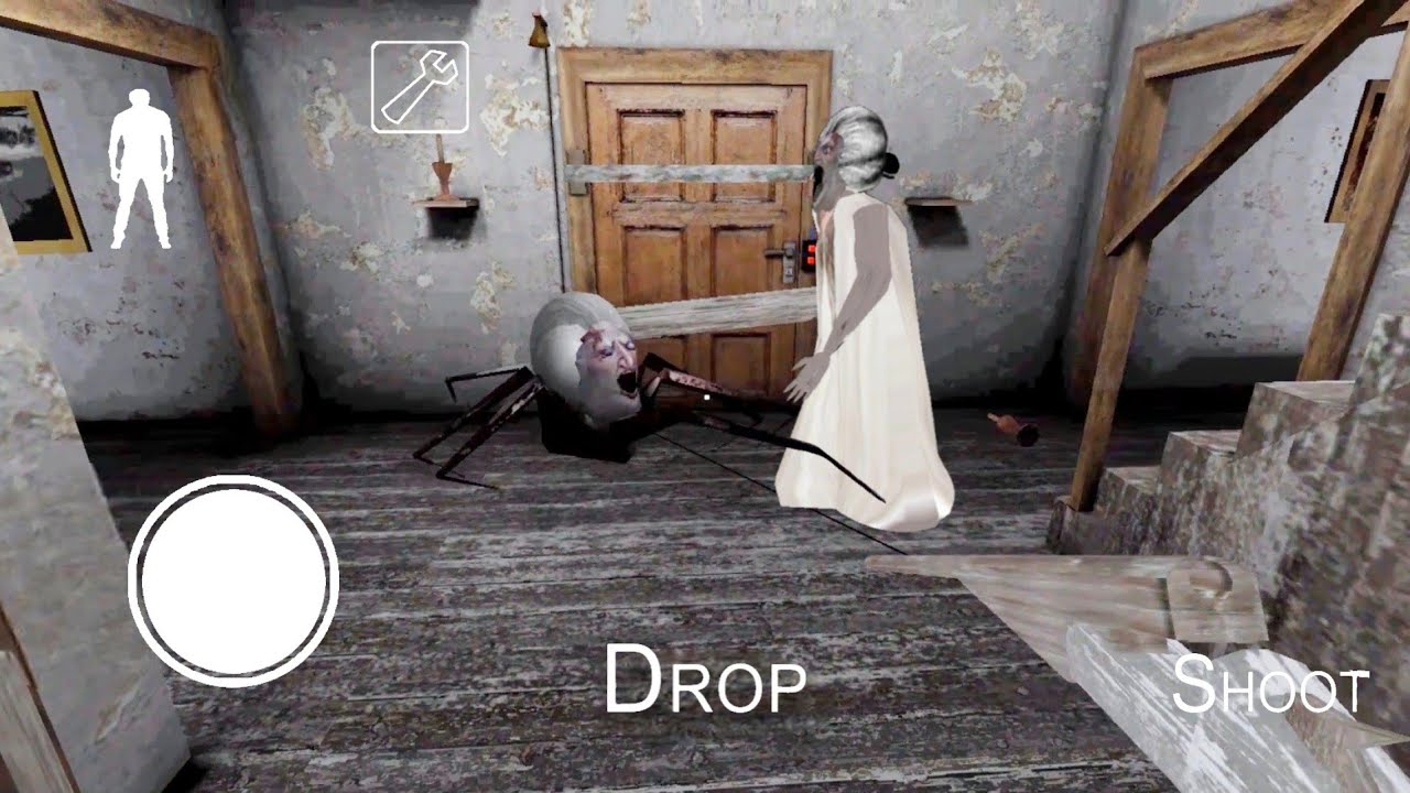 Angeline Meets Spider Angeline In Granny Latest 1.9 | Granny New Mod ...