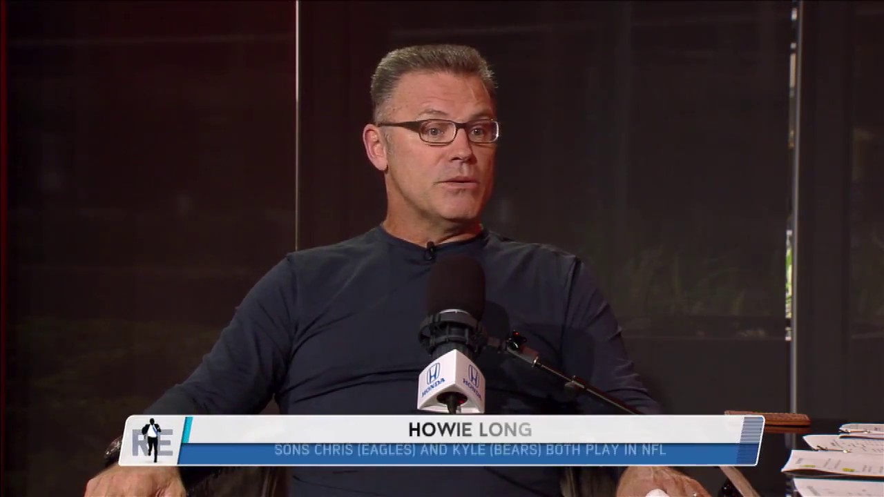 NFL ON FOX Analyst, Howie Long, on His Son's Kyle & Chris Long - 8/15 ...