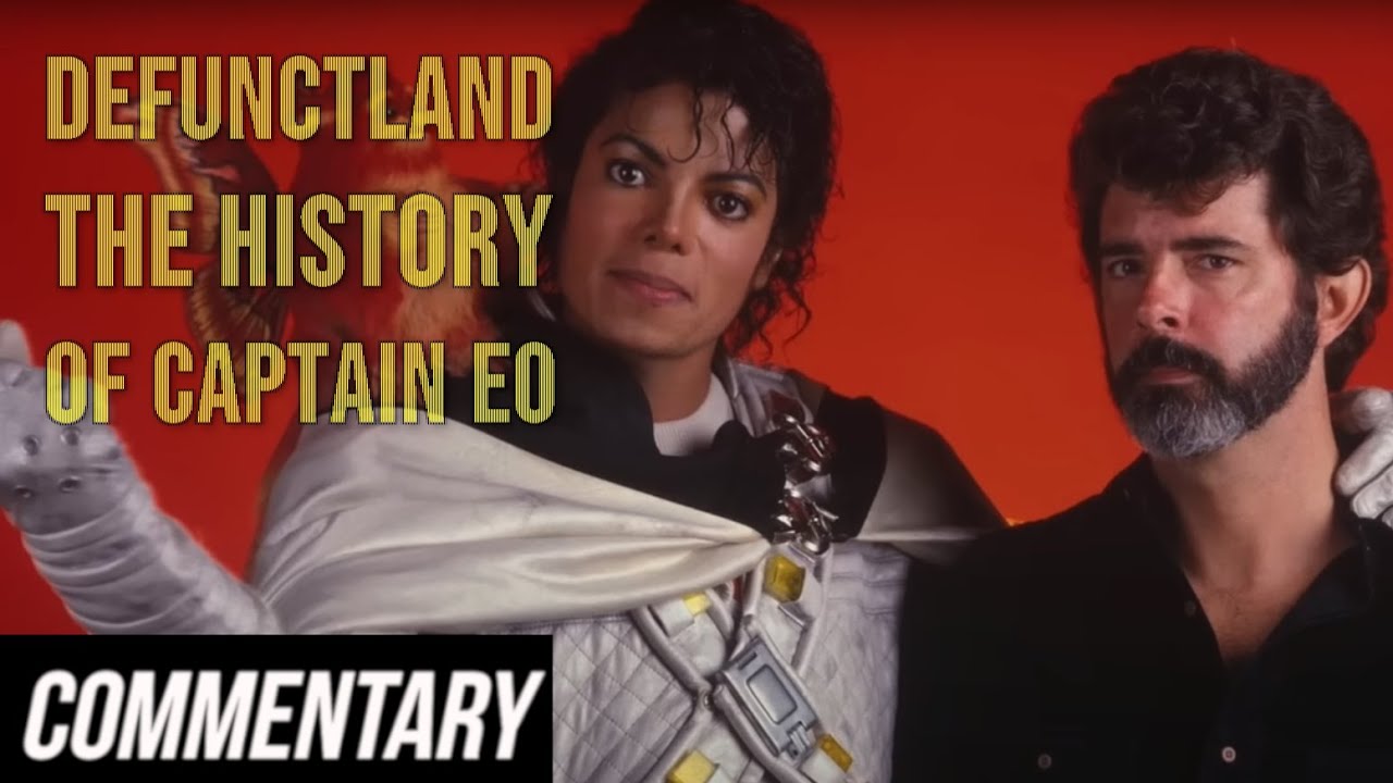 [Blind Reaction] Defunctland - the History of Captain EO - YouTube