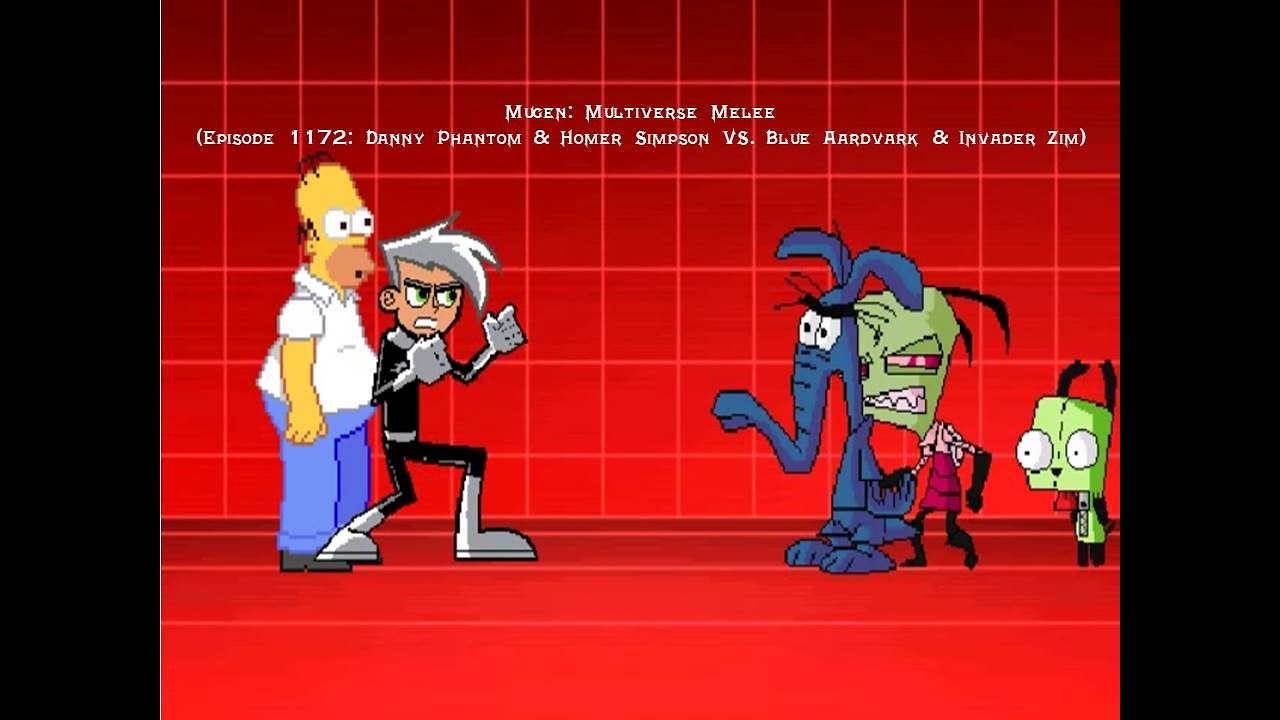 Mugen: Multiverse Melee (Episode 1172: Danny Phantom & Homer Simpson VS ...