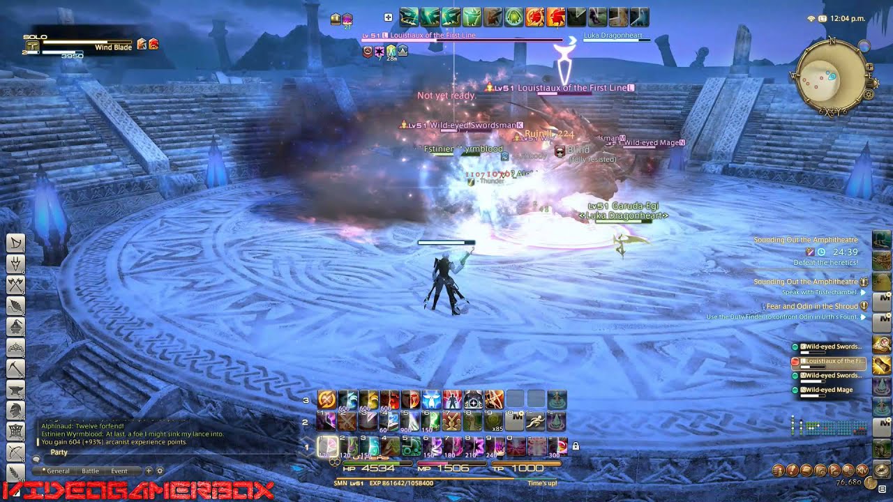 FFXIV - Sounding Out the Amphitheatre - YouTube