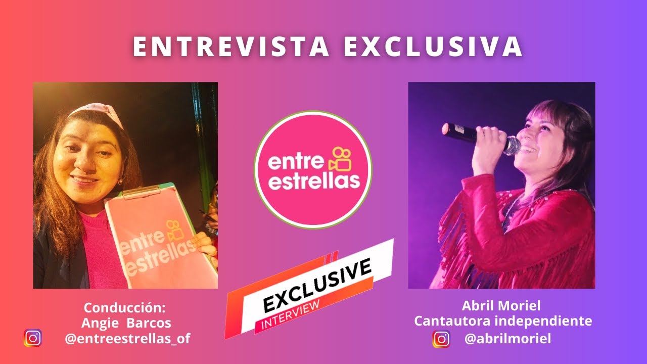 🔴Cómo es ser Artista Independiente Entrevista ABRIL MORIEL en "ENTRE ...